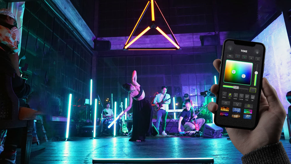 TEKE™ DMX + Bluetooth Lighting System